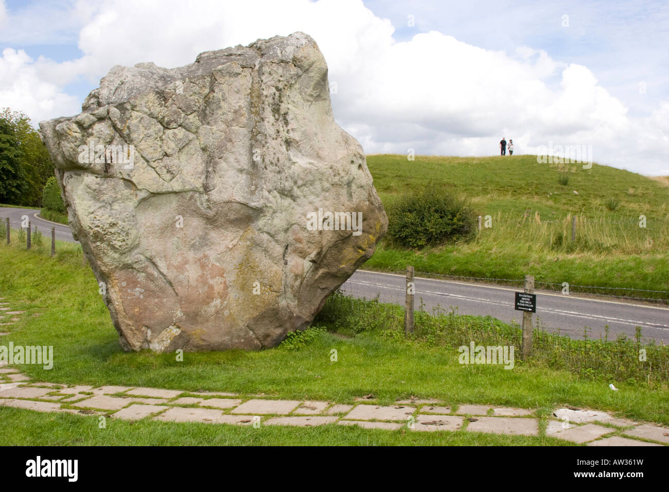 The Swindon Stone in Avebury s world heritage site Stock Photo - Alamy