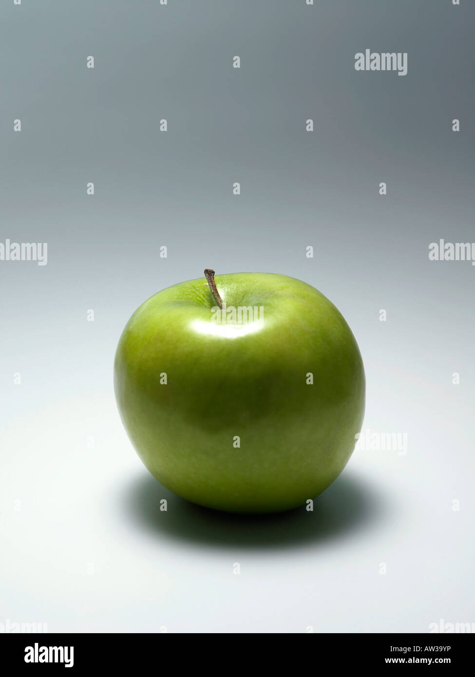 Green apple stem close Cut Out Stock Images & Pictures - Alamy
