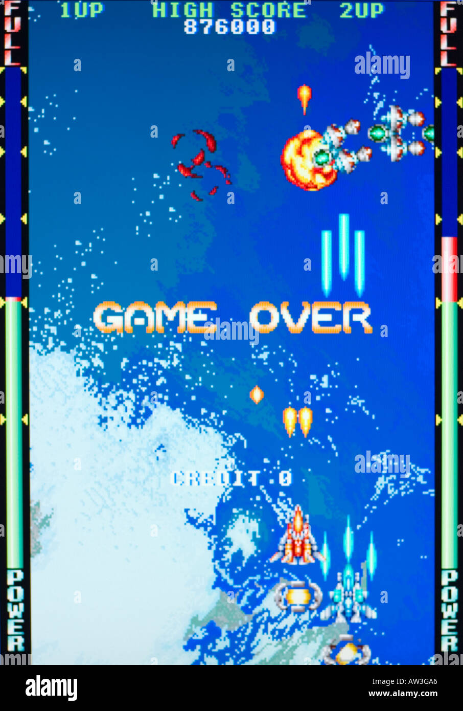 Lethal Thunder Irem Corp 1991 Vintage arcade videogame screen shot ...