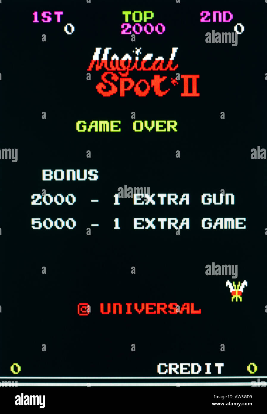 Magical Spot II 2 Universal 1980 Vintage arcade videogame screen shot ...