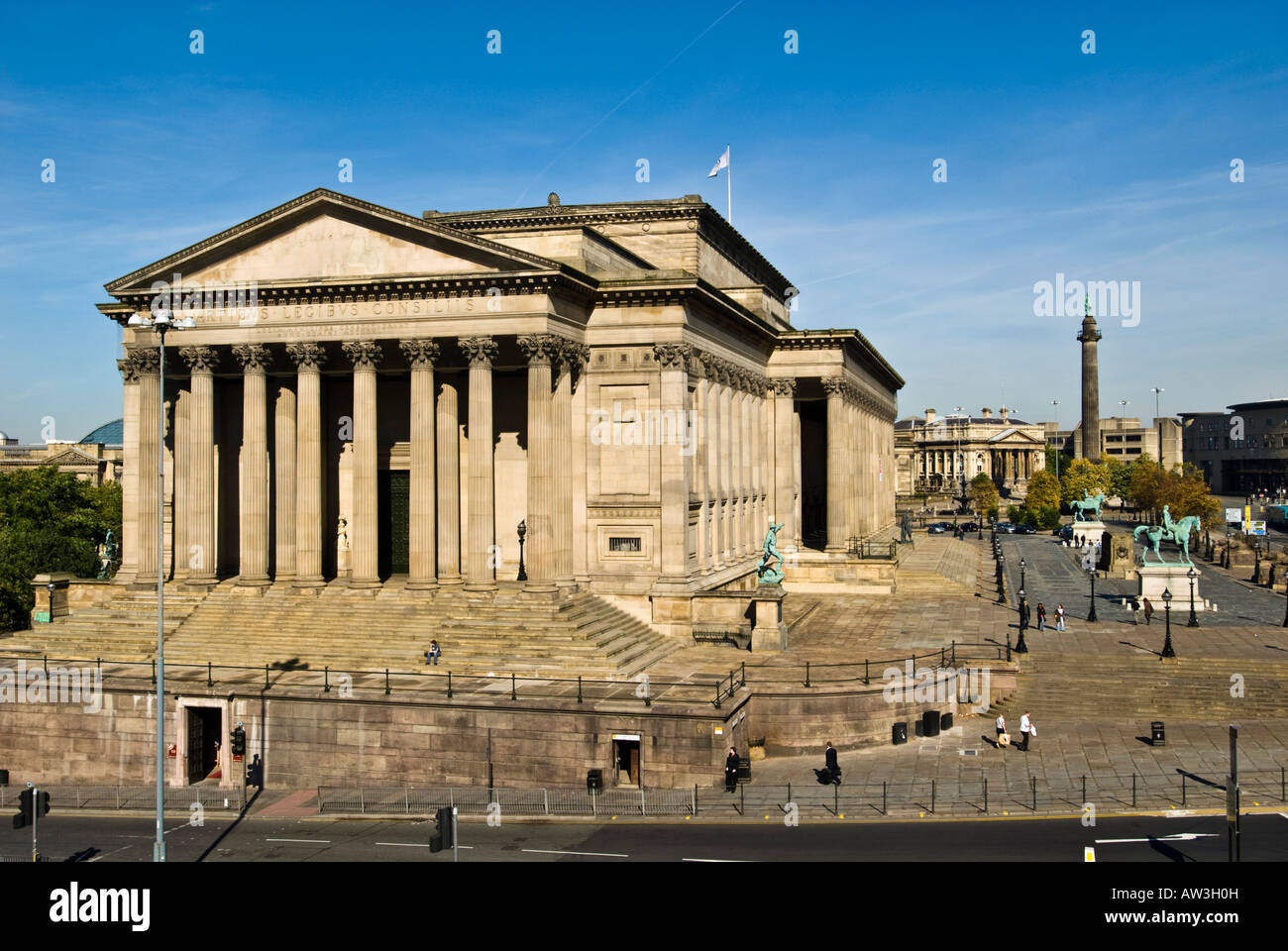 St George's Hall Liverpool seen from the south Stock Photo - Alamy
