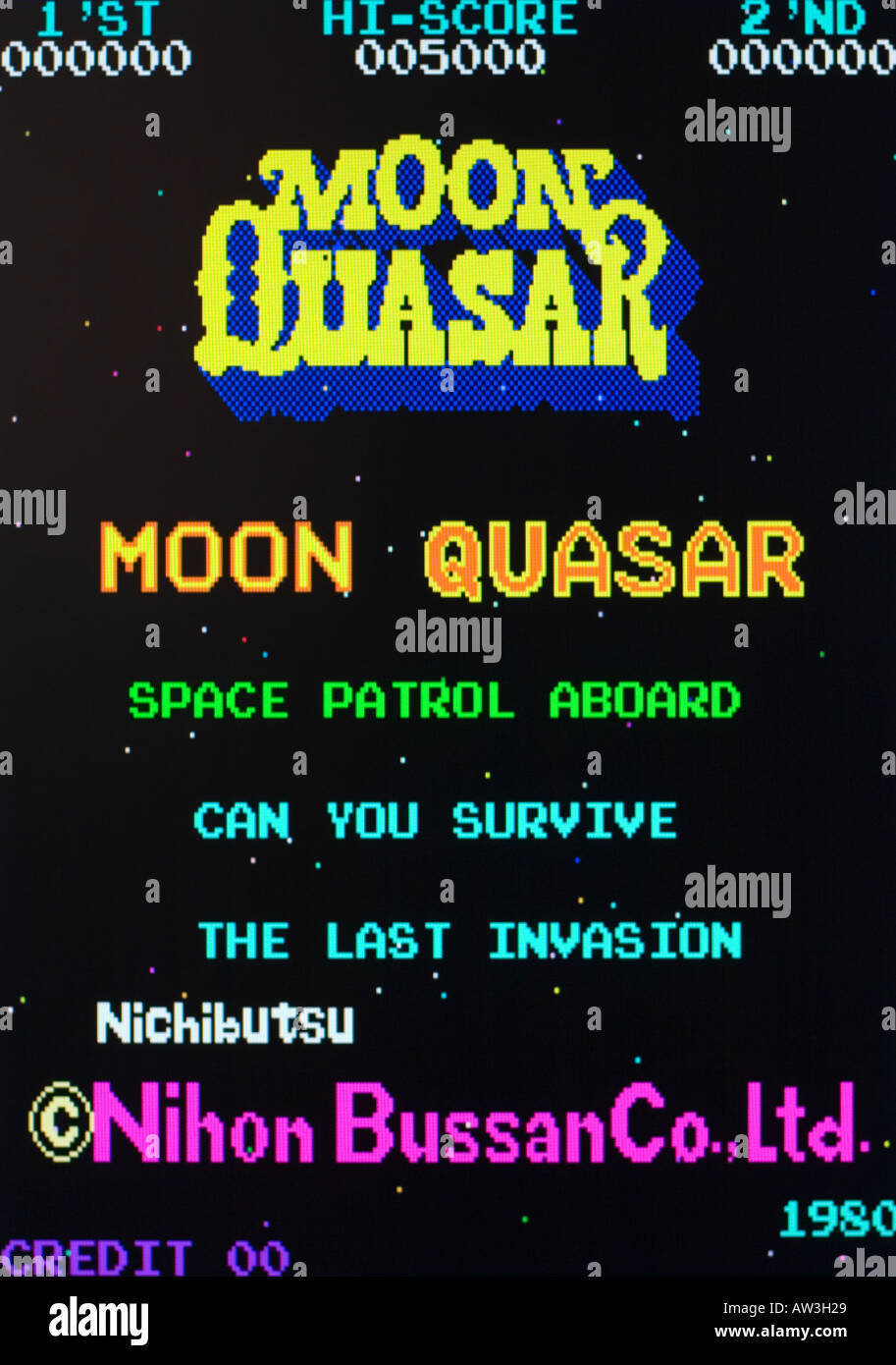 Moon Quasar Nichibutsu Nihon Bussan Co Ltd 1980 Vintage arcade ...
