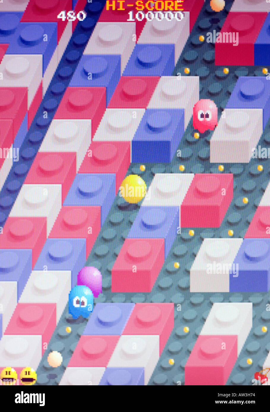Pac man screenshot hi-res stock photography and images - Alamy