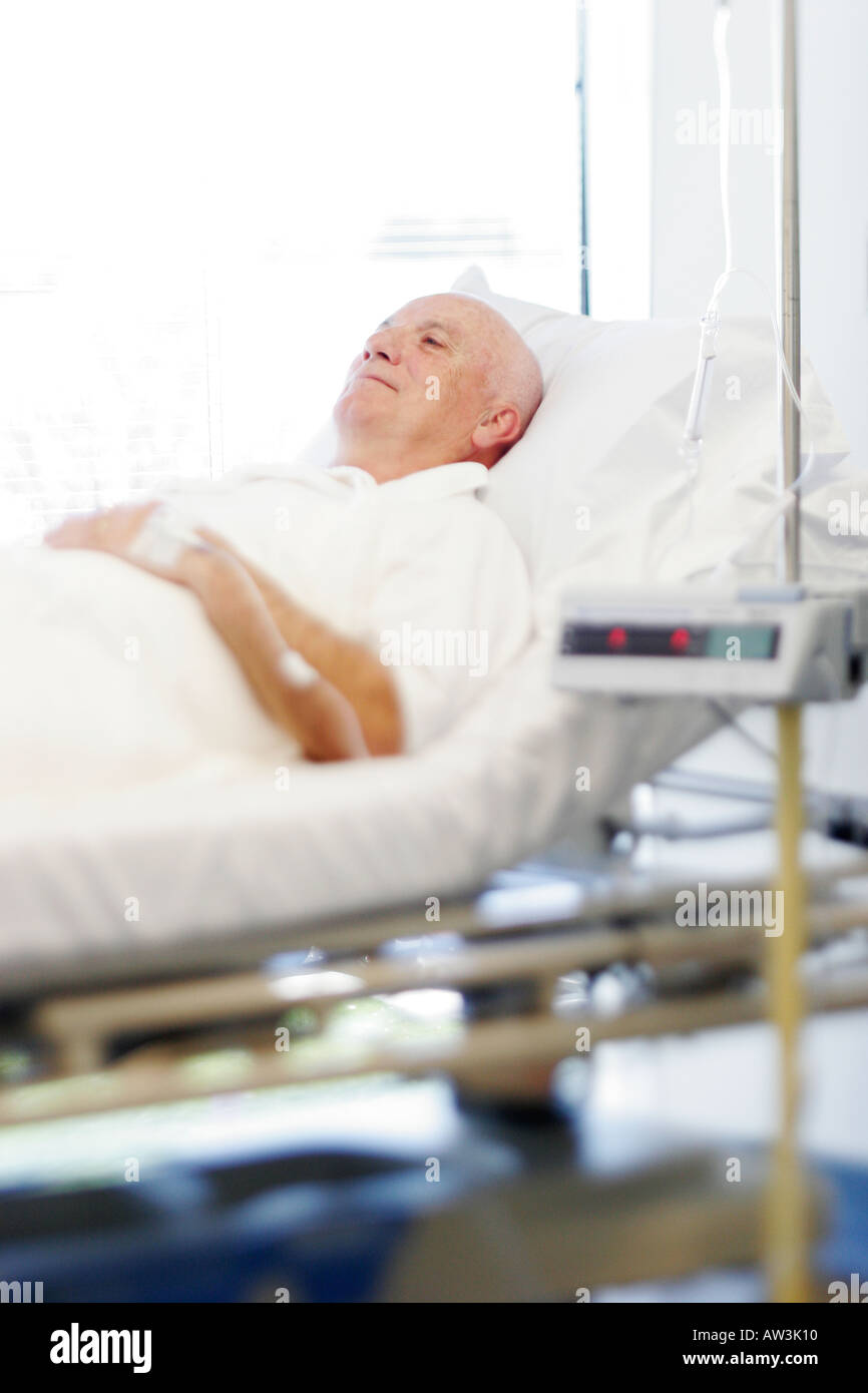 A chemotherapy patient getting treated Stock Photo - Alamy