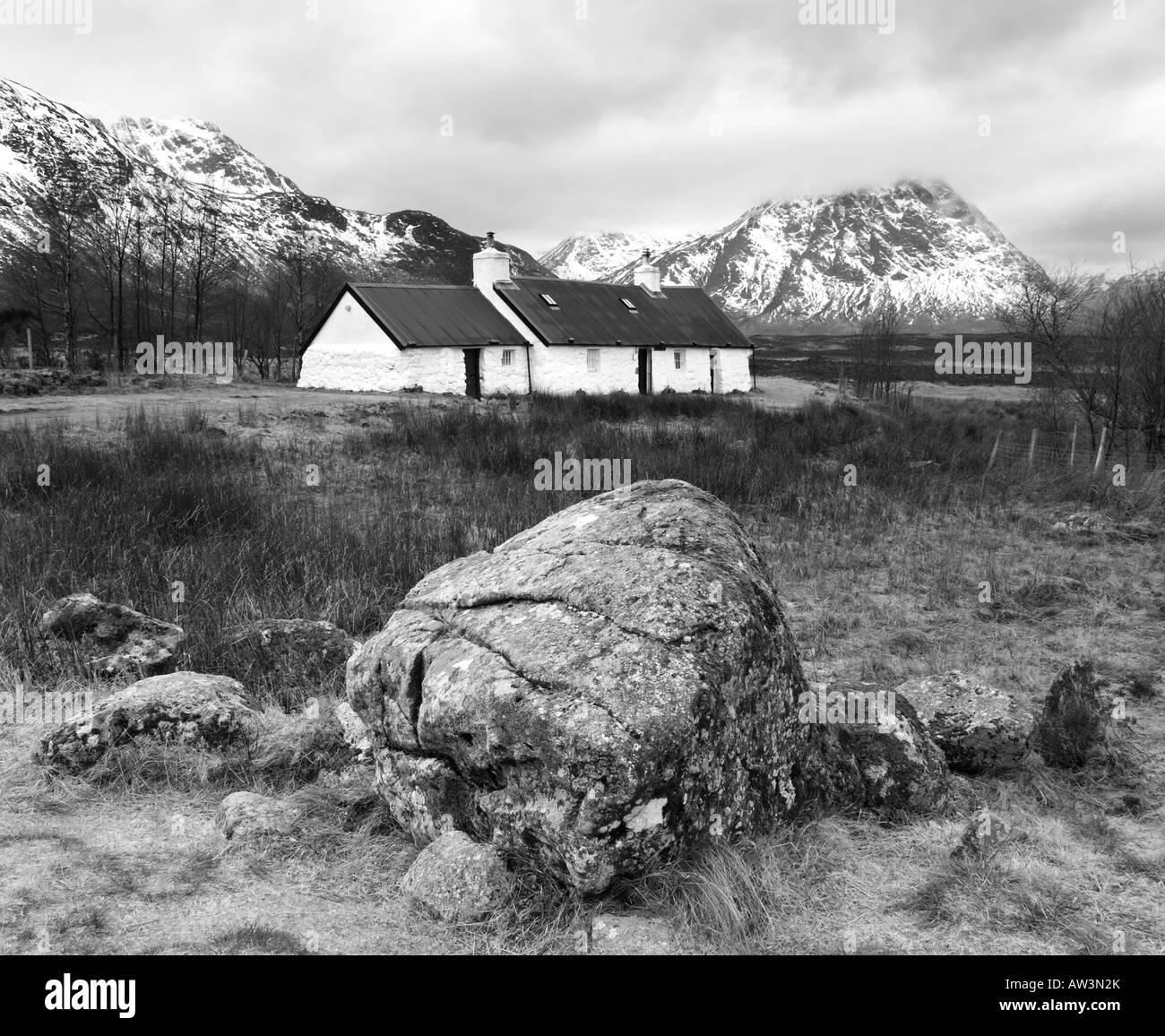 Square cottage Black and White Stock Photos & Images - Alamy