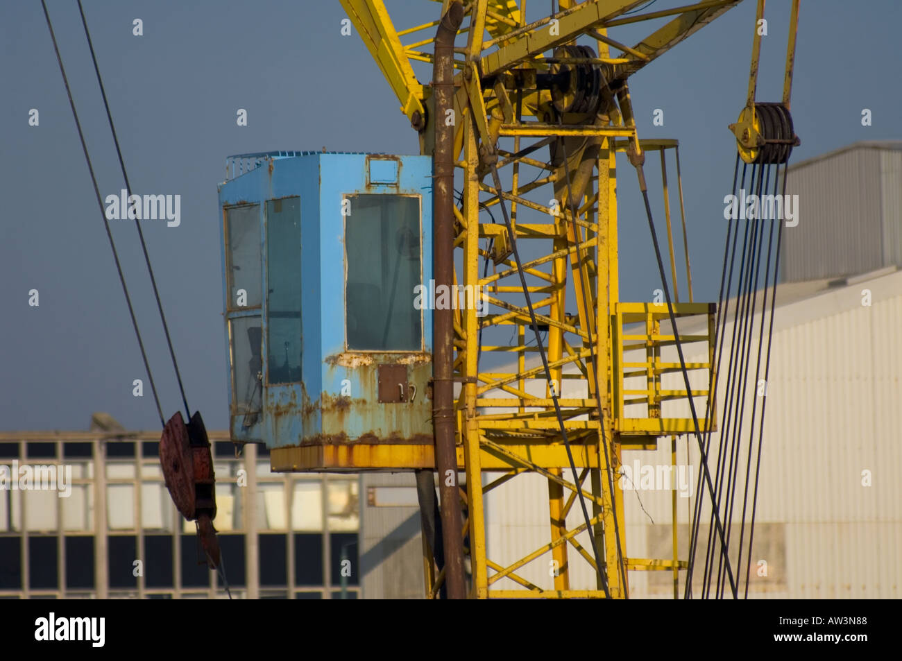 Crane control box driver hi-res stock photography and images - Alamy