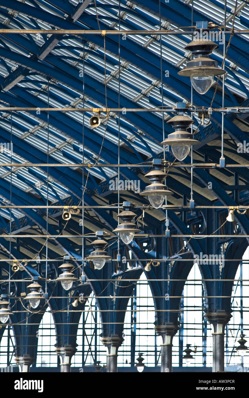 Victorian Metal Glass Roof Stock Photo - Alamy