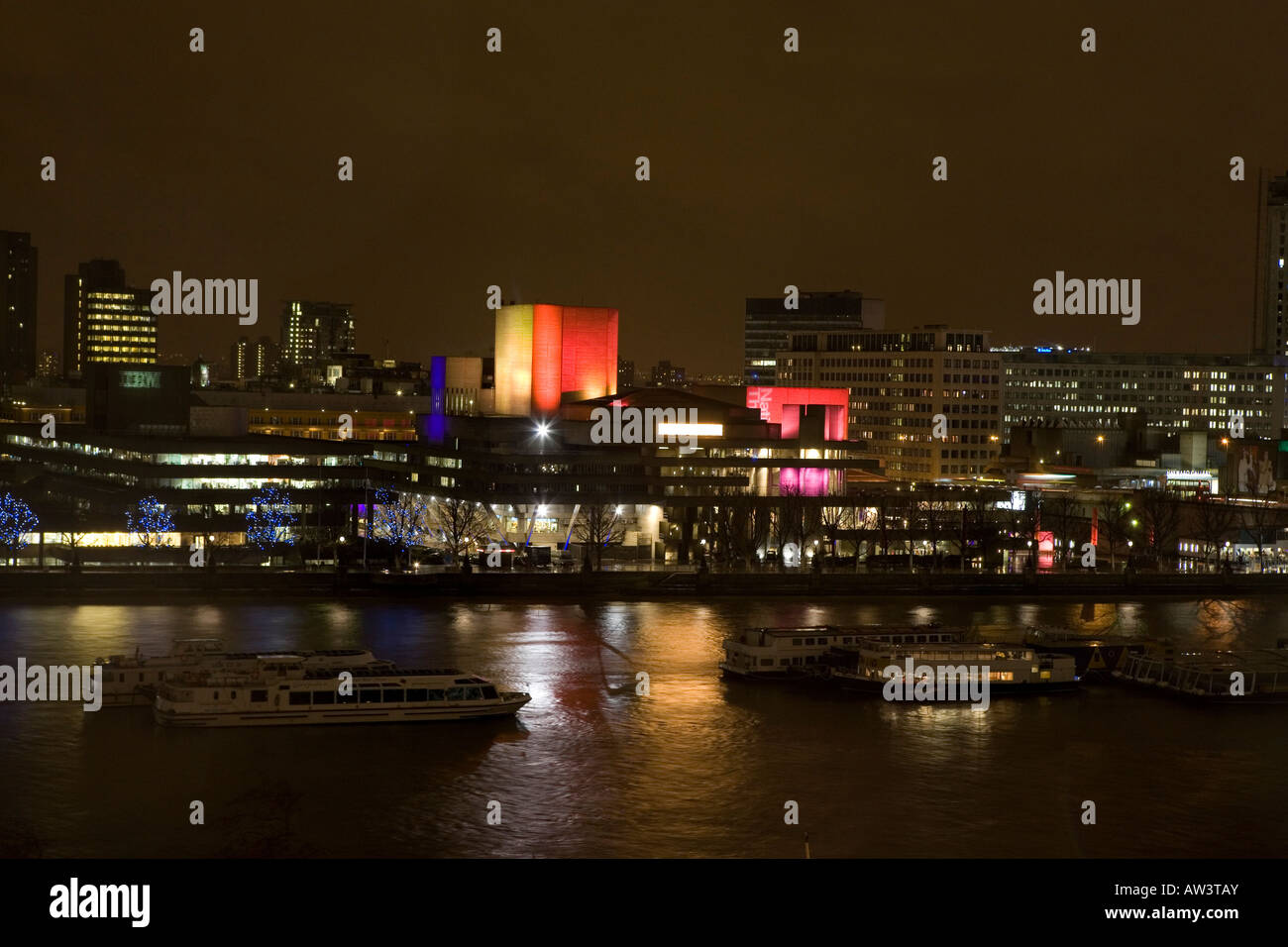London Southbank skyline Stock Photo - Alamy