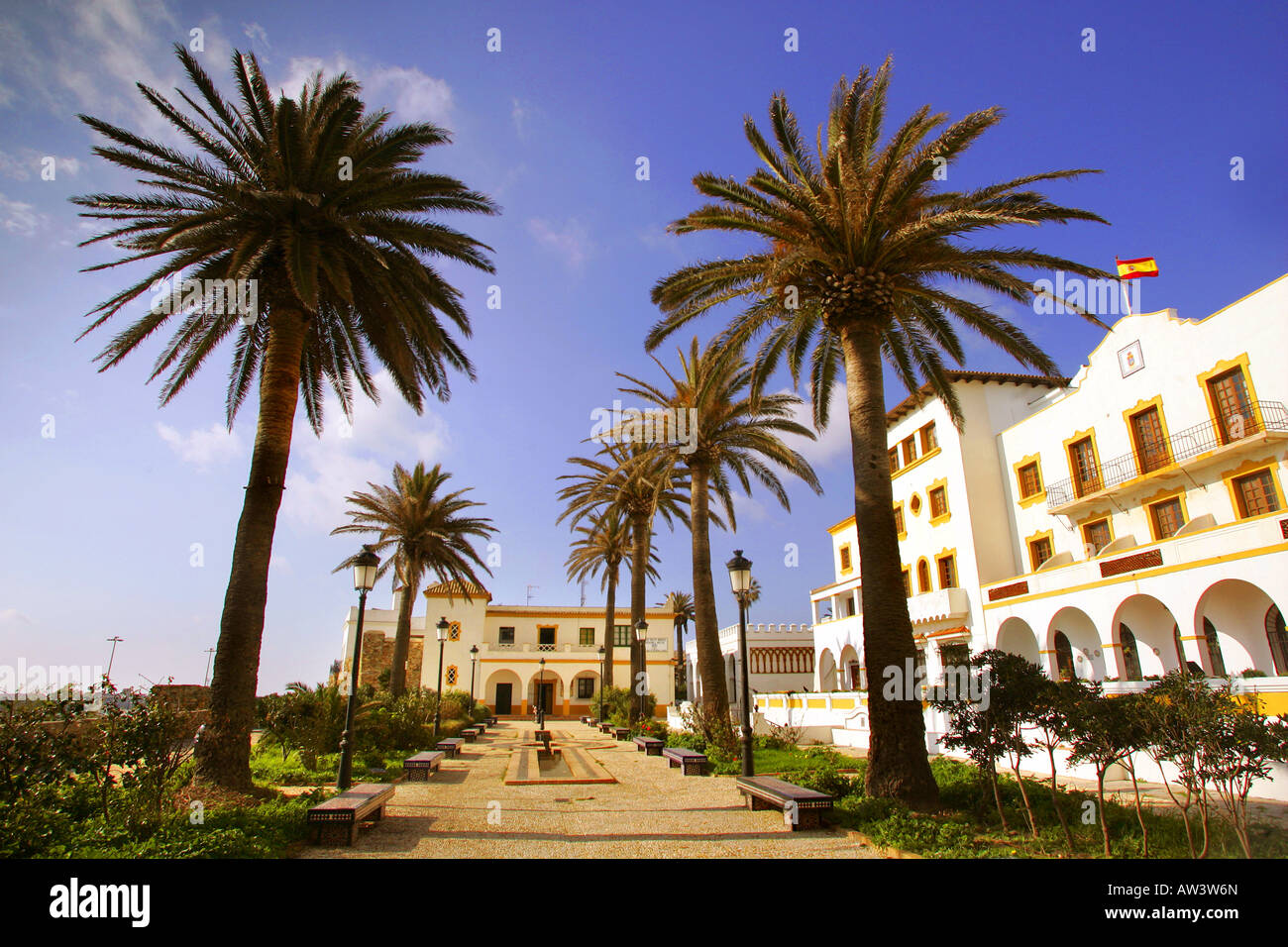 Miramar in Tarifa Spain Stock Photo - Alamy