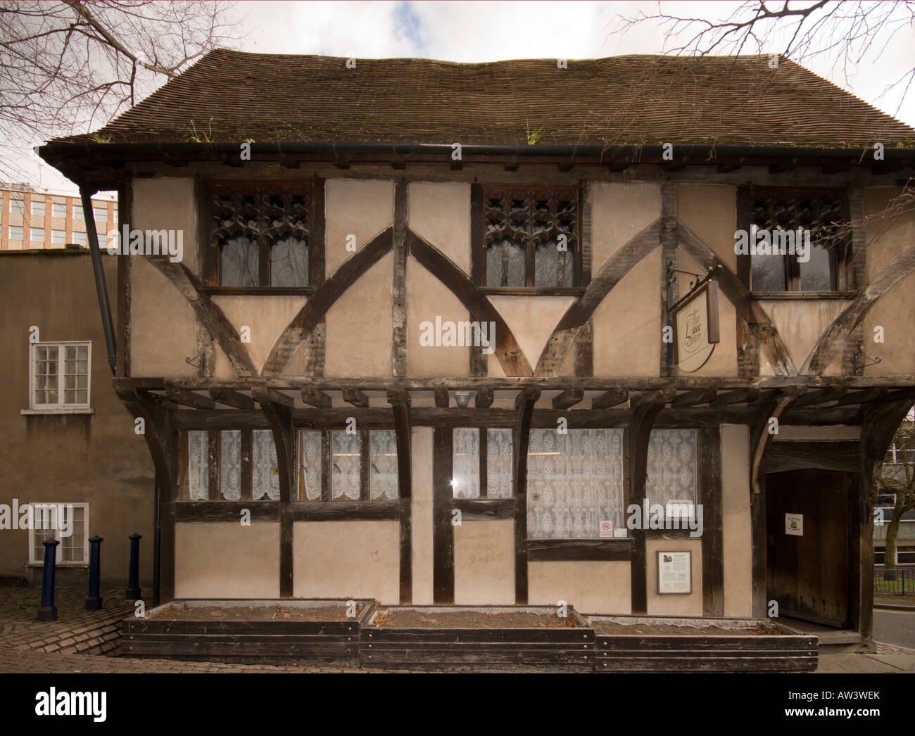Medieval architecture in nottingham england hi-res stock photography ...
