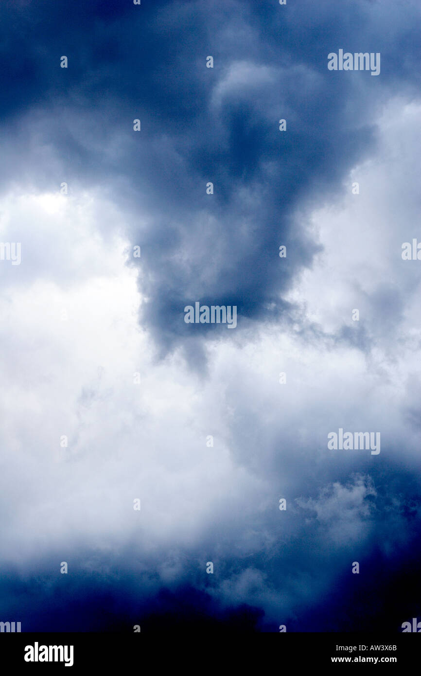 Storm cloud vortex formation Stock Photo - Alamy
