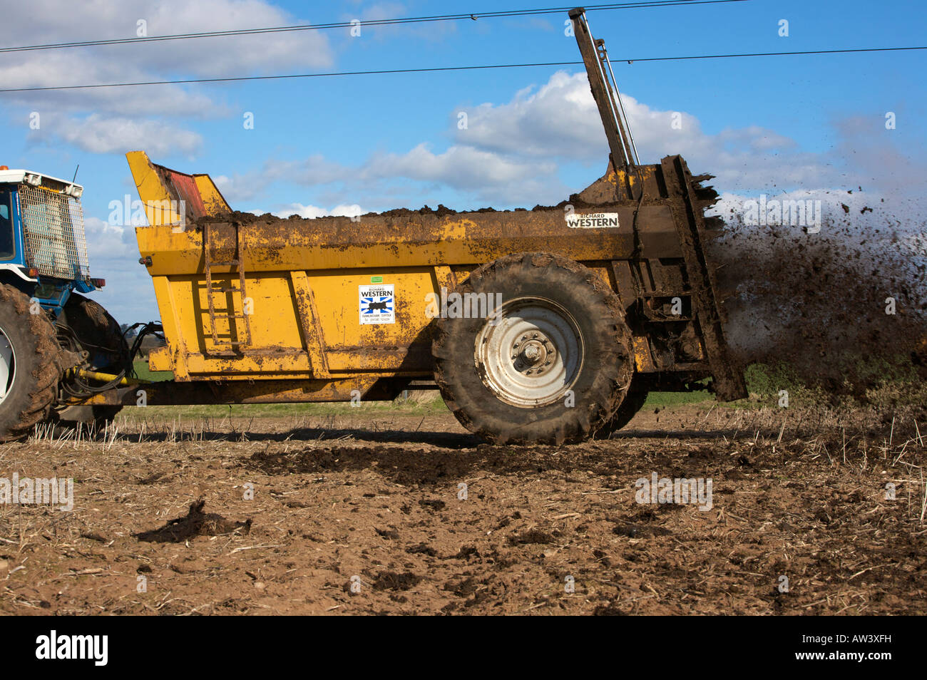 Ford 8210 tractor hi-res stock photography and images - Alamy