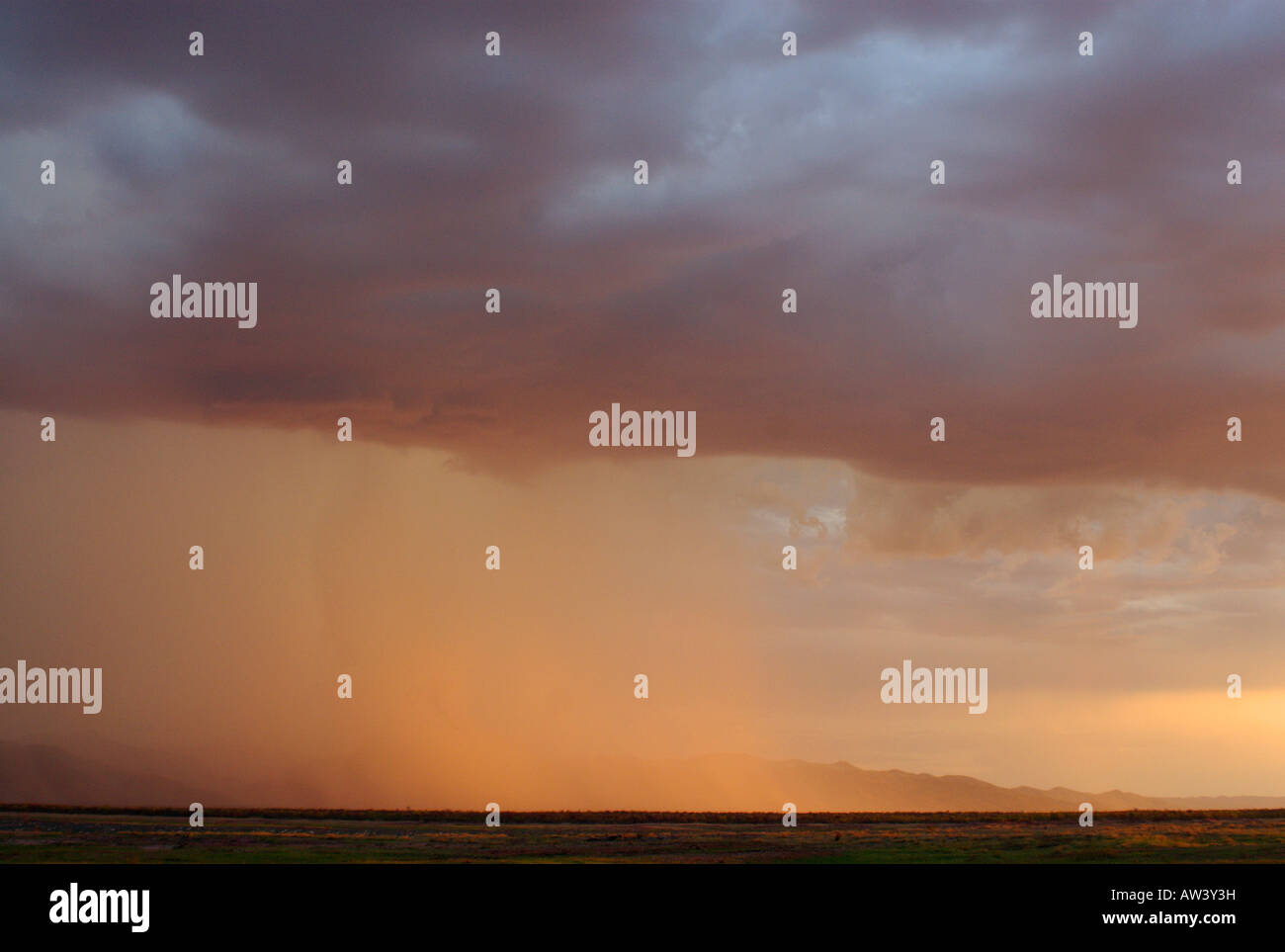 A heavy rainstorm falls over Zimbabwe's lake Kariba Stock Photo - Alamy
