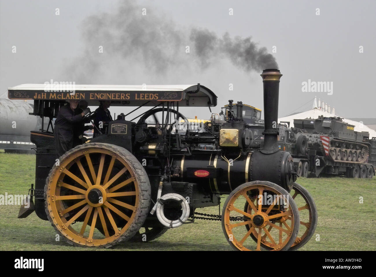 Traction Engine, Dorset Steam Fair, 2005 Stock Photo - Alamy