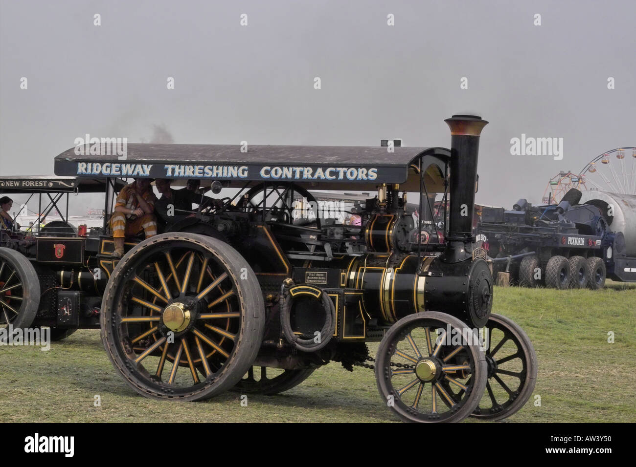 Traction Engine, Dorset Steam Fair, 2005 Stock Photo - Alamy