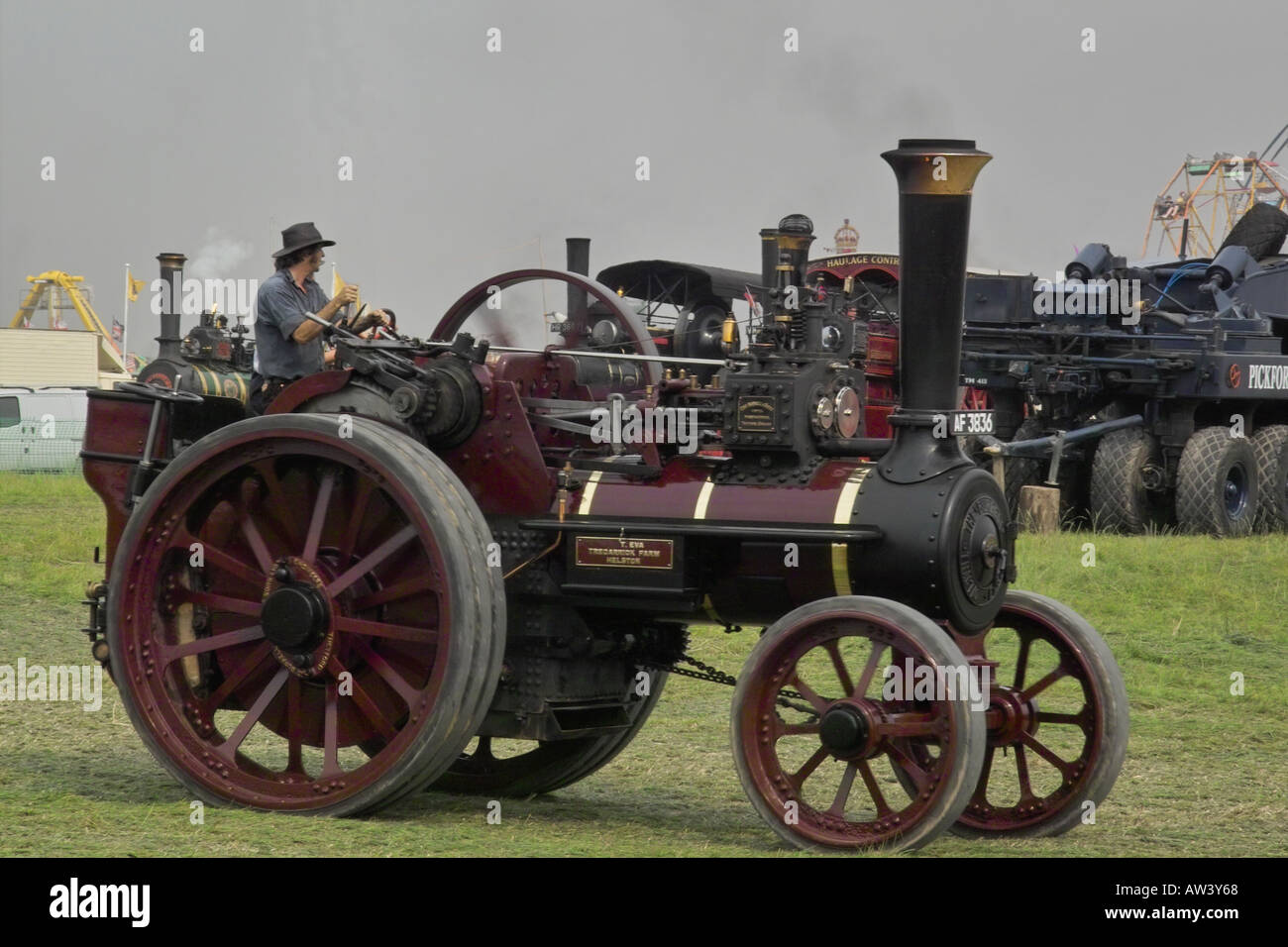 Steam Engine at Dorset Steam Fair, 2005 Stock Photo - Alamy