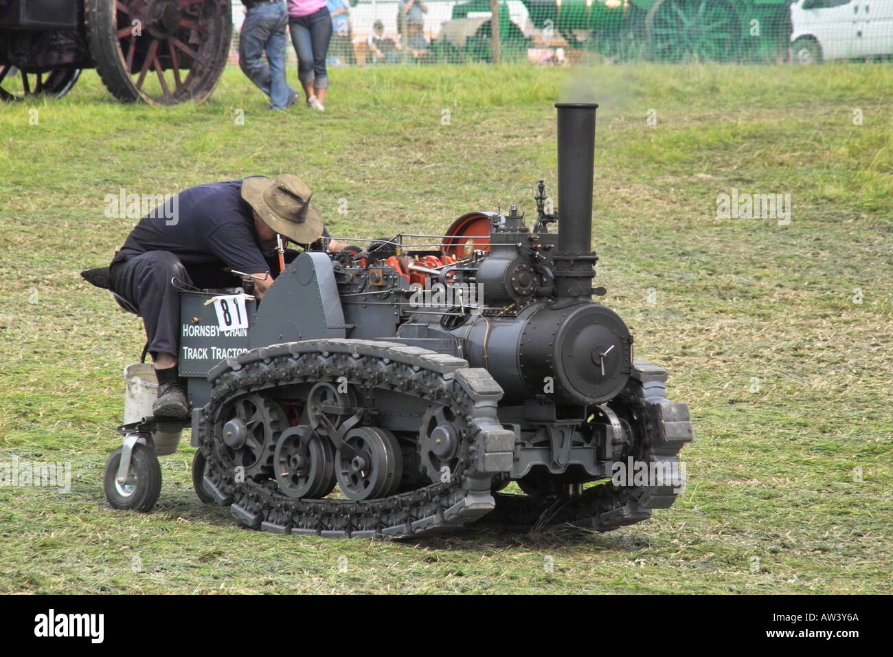 Model steam engine tank steam hi-res stock photography and images - Alamy