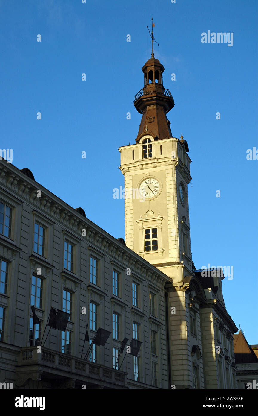 The former Town Hall of Warsaw Jablonowski Palace Stock Photo - Alamy