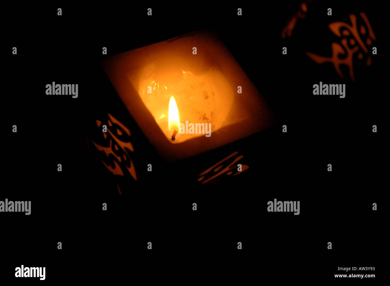 Candle fire on dark hi-res stock photography and images - Alamy