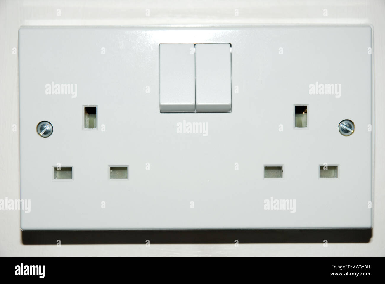 Domestic electricity socket Stock Photo - Alamy