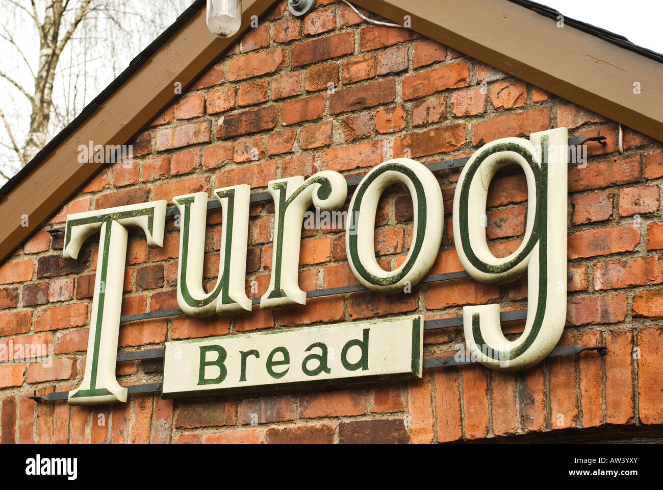 Historic Bakers Sign Stock Photo - Alamy