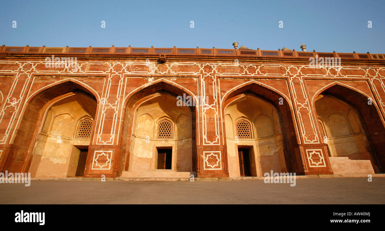 Arches at Humayun Tomb Delhi India Stock Photo - Alamy