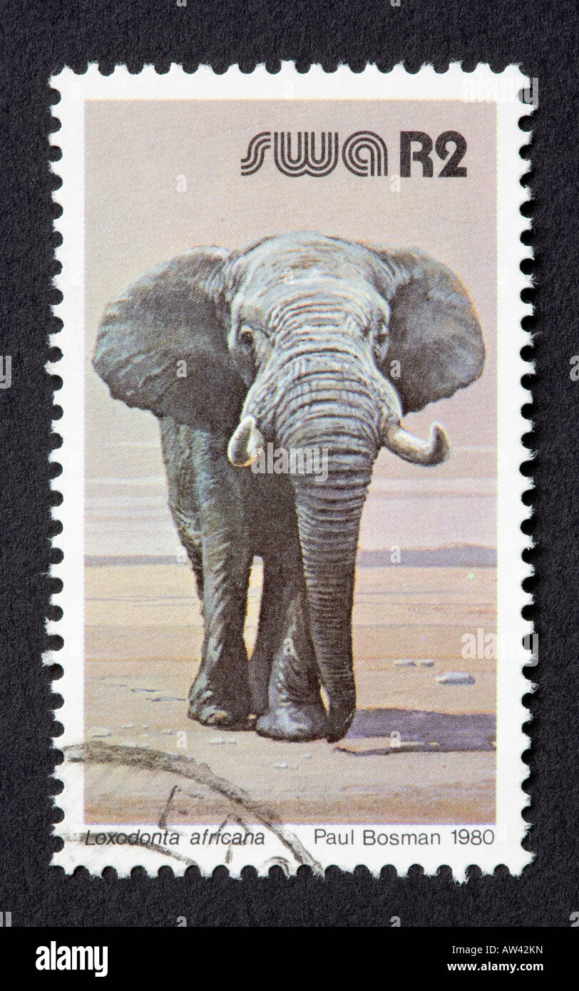 South west africa postage stamp hi-res stock photography and images - Alamy