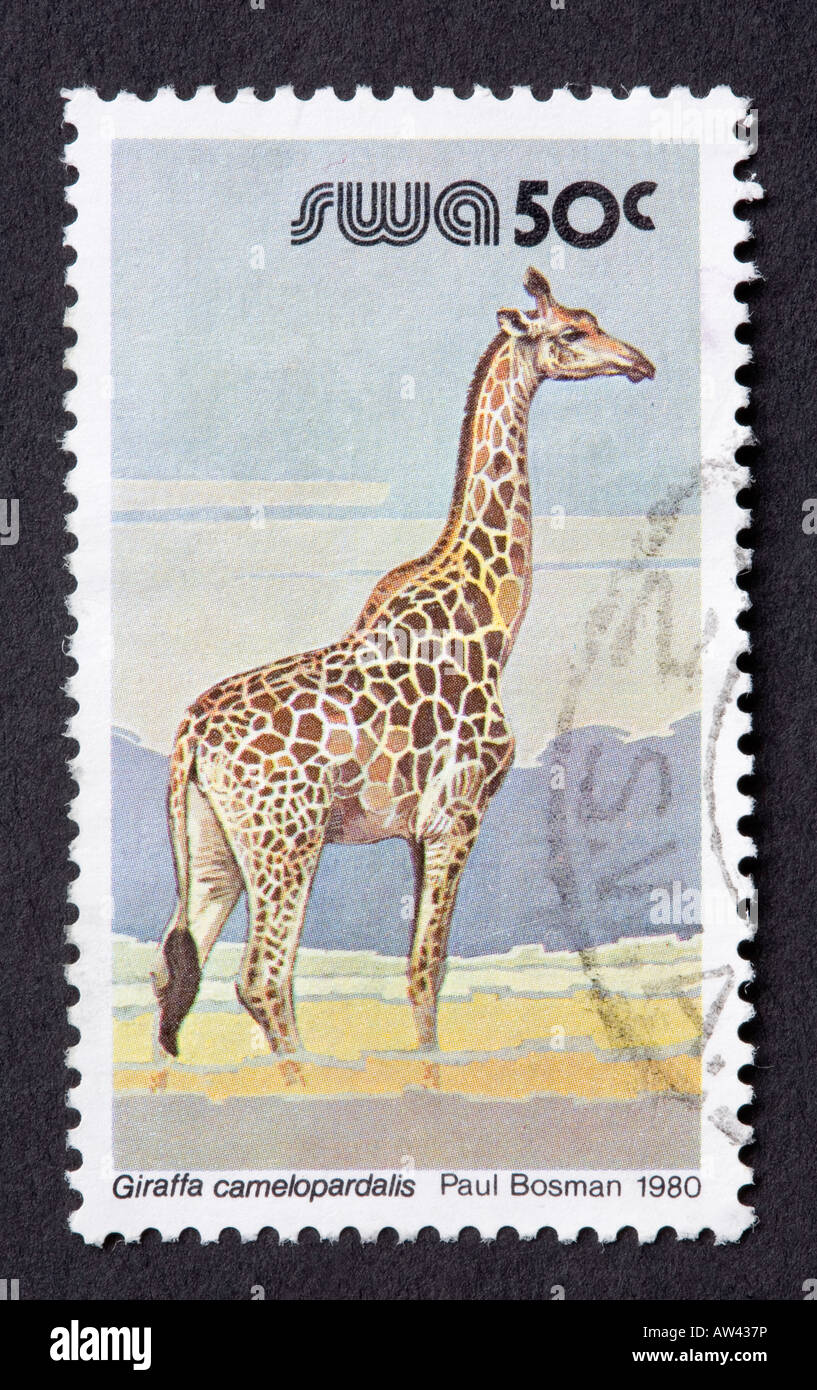 SWA postage stamp Stock Photo - Alamy
