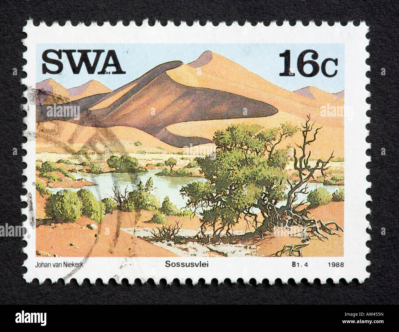 SWA postage stamp Stock Photo - Alamy
