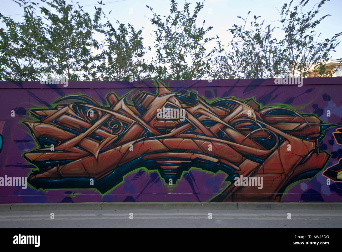 Graffiti Urban art public exhibition Stock Photo - Alamy