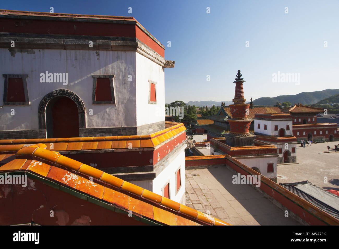 View Of Puning Temple Complex, Chengde, Hebei, China Stock Photo - Alamy