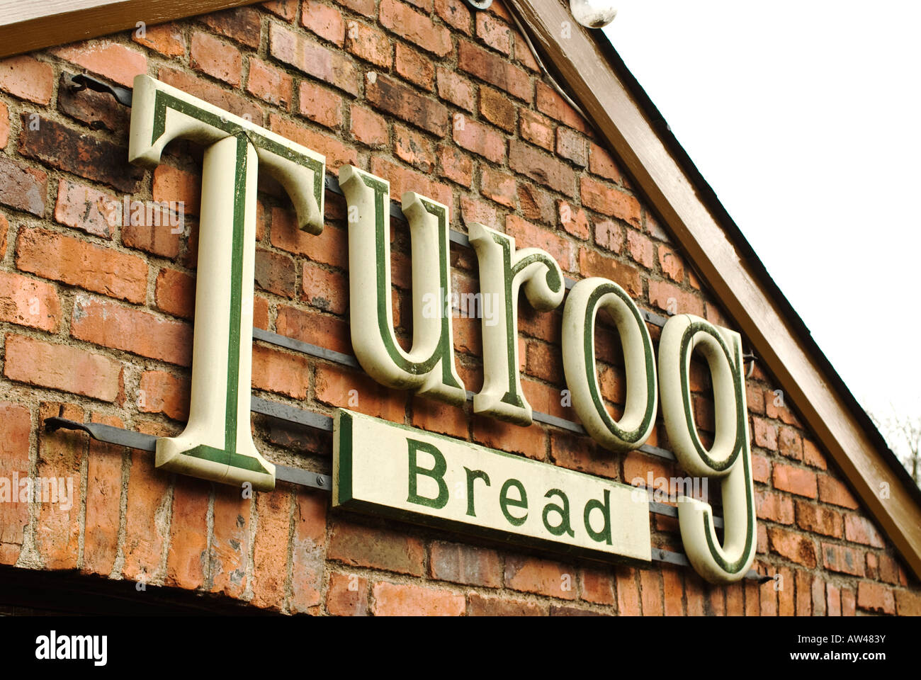 Historic Bakers Sign Stock Photo - Alamy