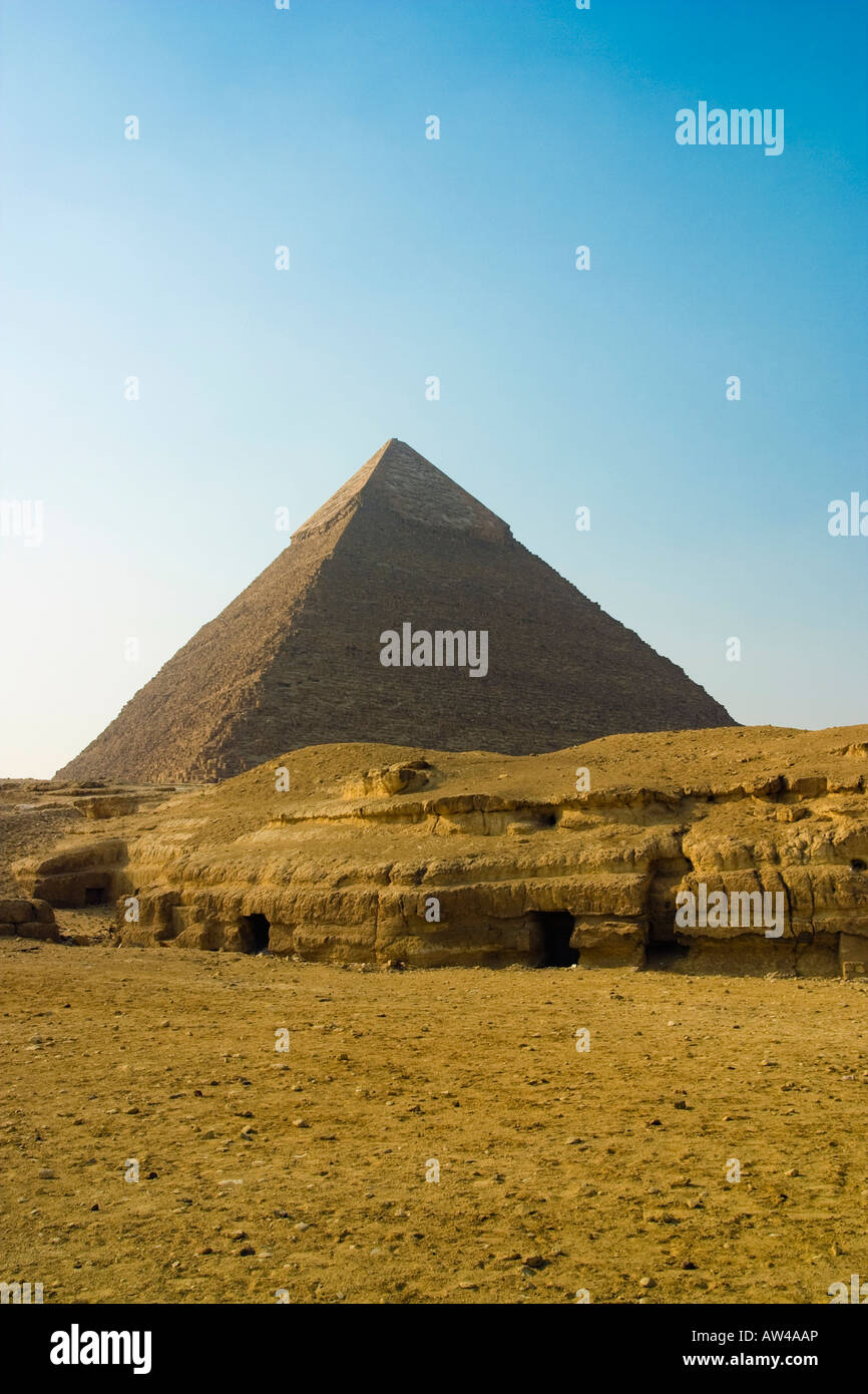 the Pyramids of Giza in Cairo Egypt Stock Photo - Alamy
