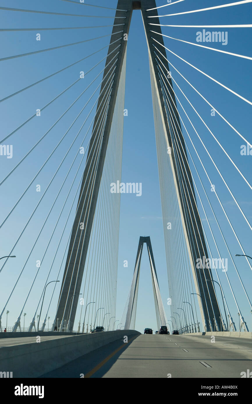The Arthur Ravenel Jr Cooper River bridge, the longest cable stayed ...