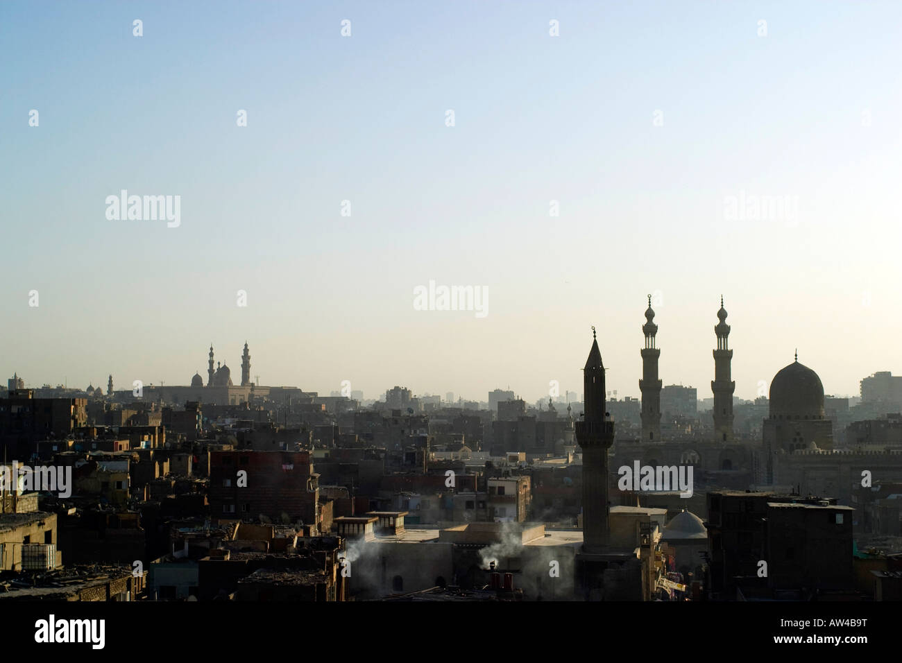 the skyline of Cairo, Egypt Stock Photo - Alamy