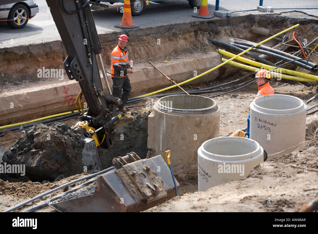 Drainage well system hi-res stock photography and images - Alamy