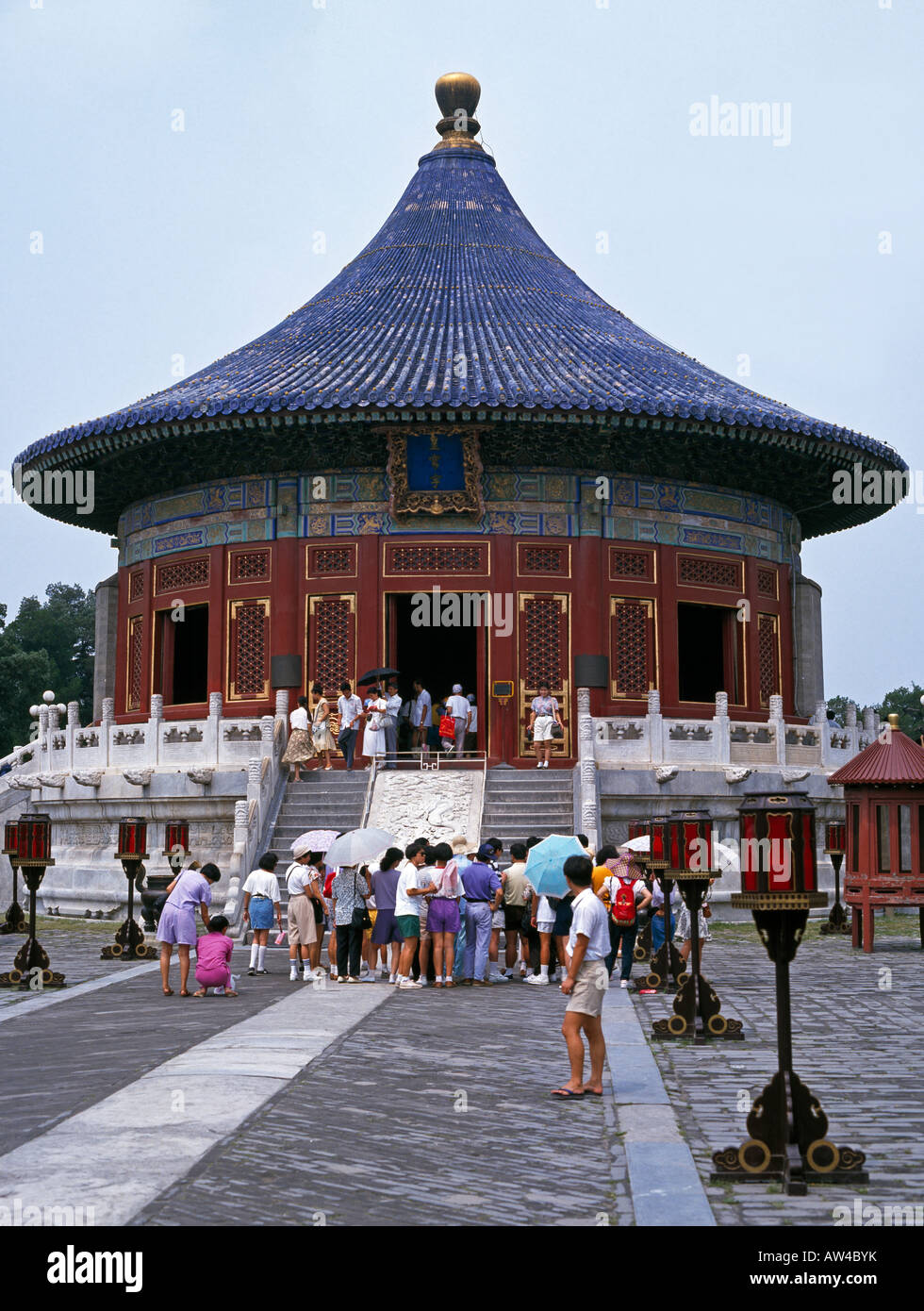 Hall of Heaven, Temple of Heaven, Beijing Stock Photo - Alamy