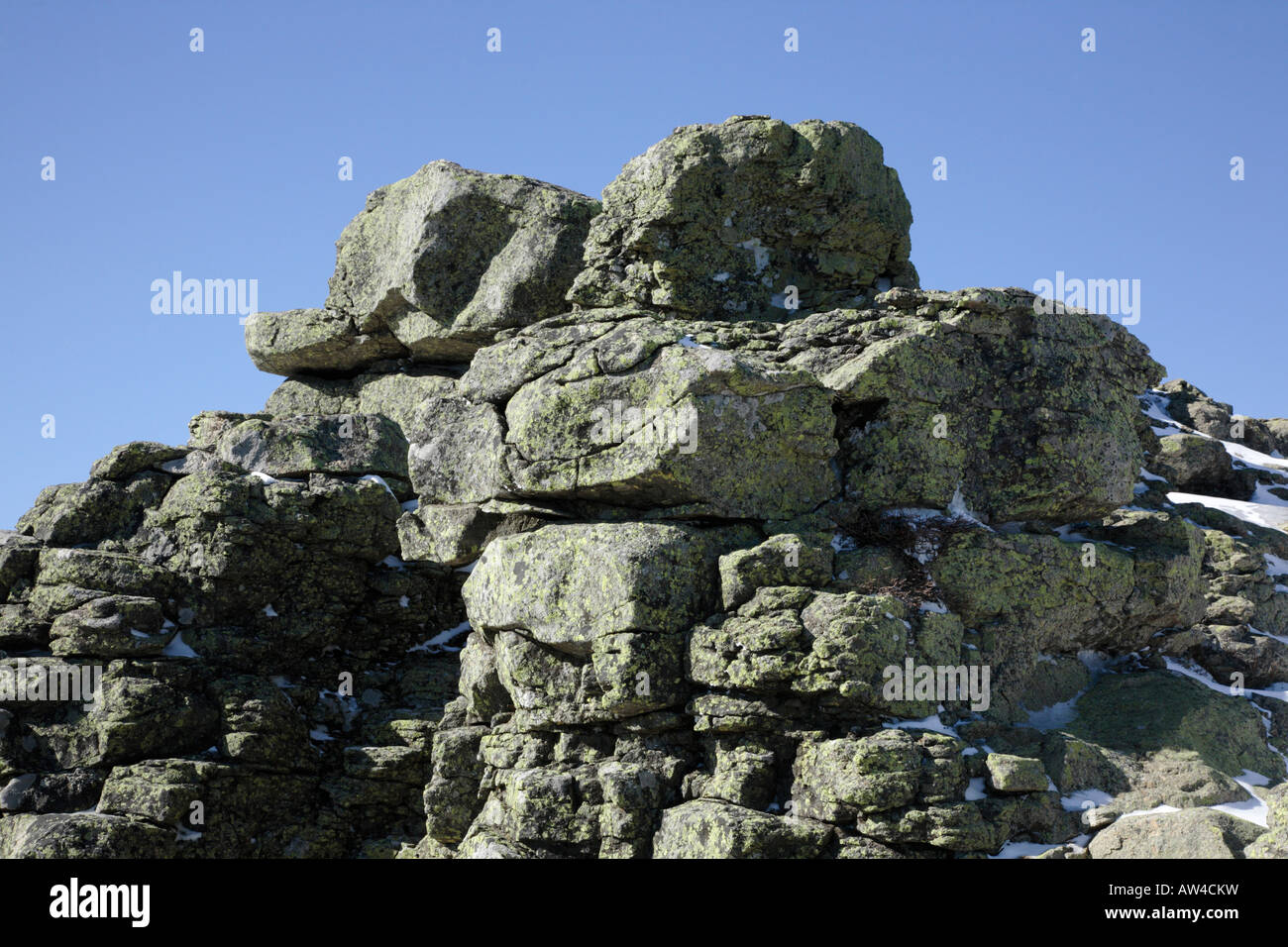 Appalachian Trail - White Mountains New Hampshire USA Stock Photo - Alamy