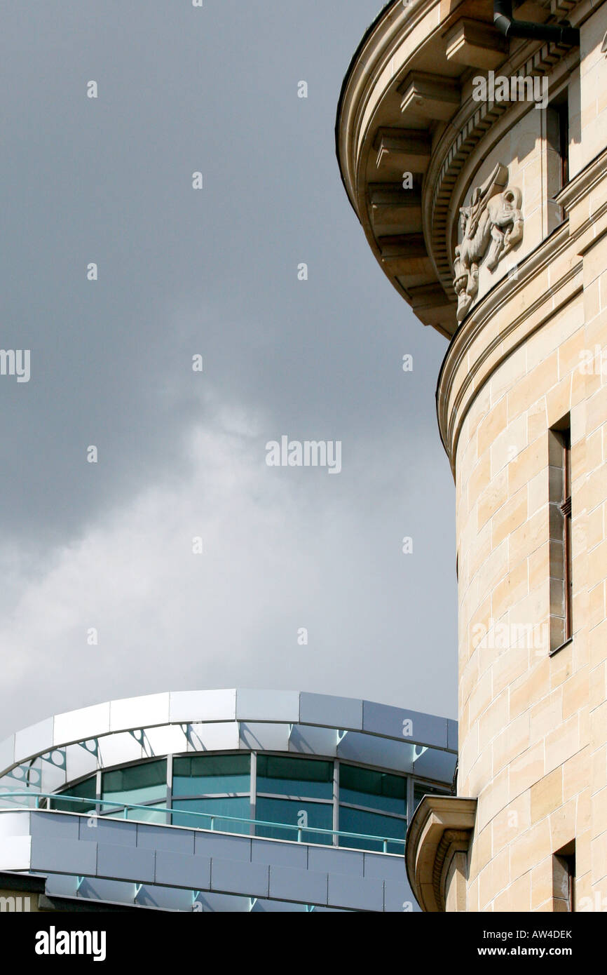 "period and modern architecture, Bratislava, Slovakia Stock Photo - Alamy