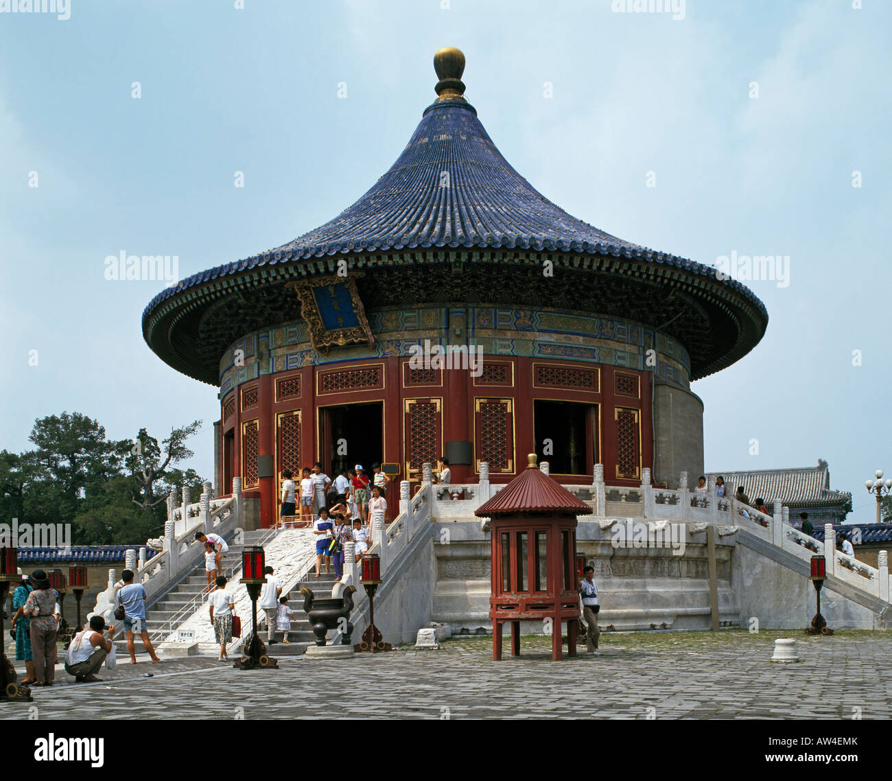 Hall of Heaven, Temple of Heaven, Beijing Stock Photo - Alamy