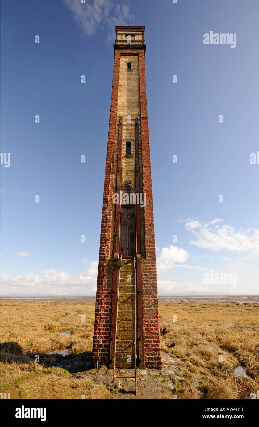 Rampside Lighthouse (Walney Channel Middle Range Rear). Rampside ...