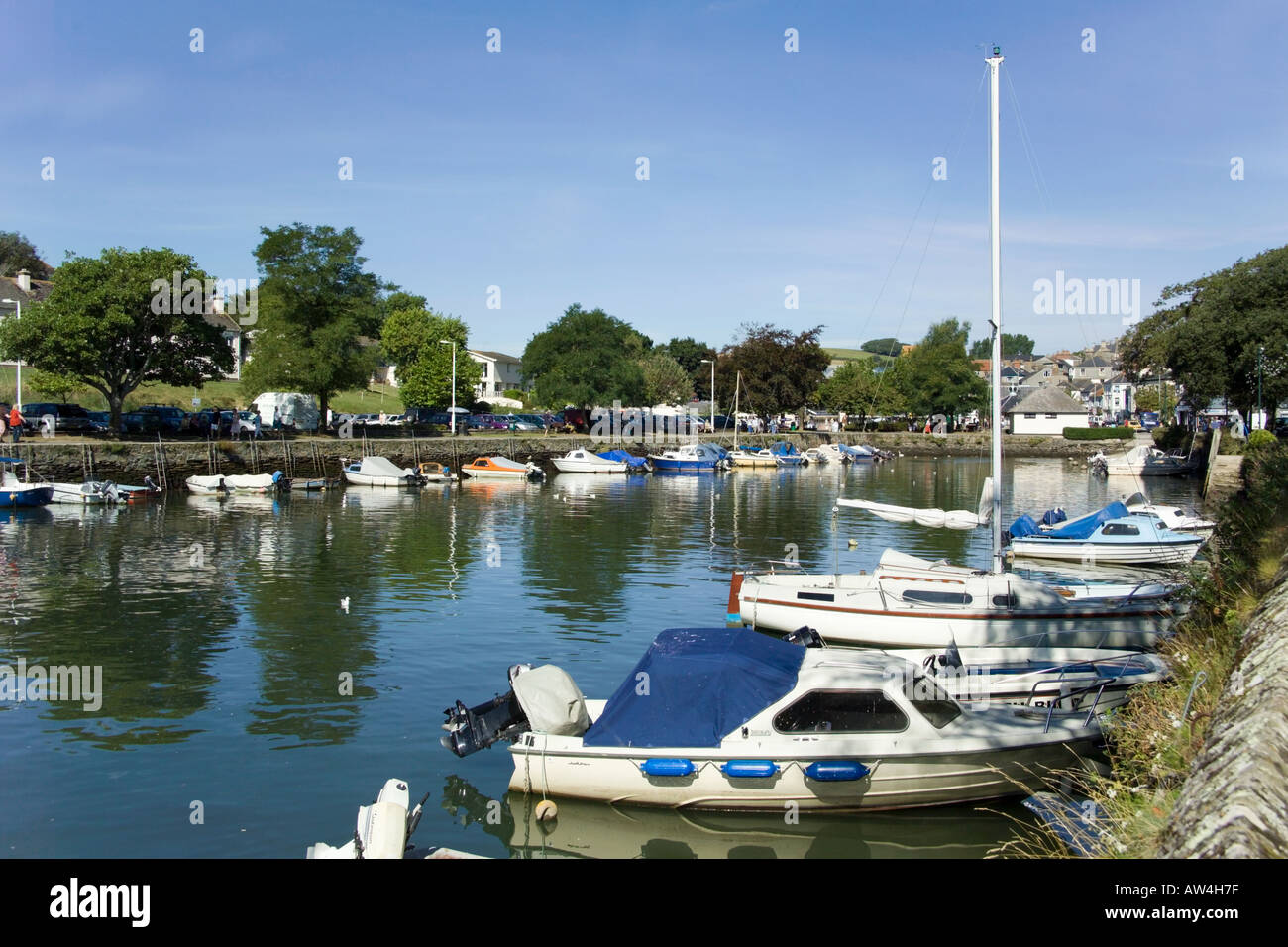 england the south west DEVON the south hams kingsbridge estuary and ...