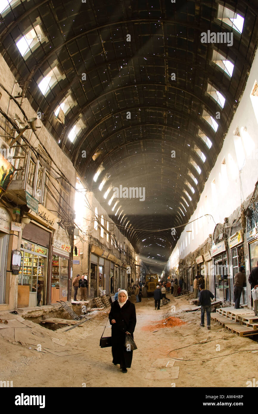 the Souq Al-Hamadiyyeh in Damascus, Syria Stock Photo - Alamy
