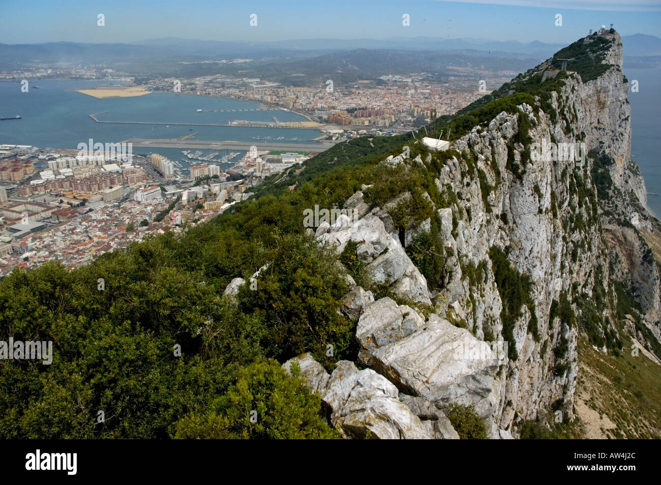 Gibraltar Aerial Stock Photos & Gibraltar Aerial Stock Images - Alamy
