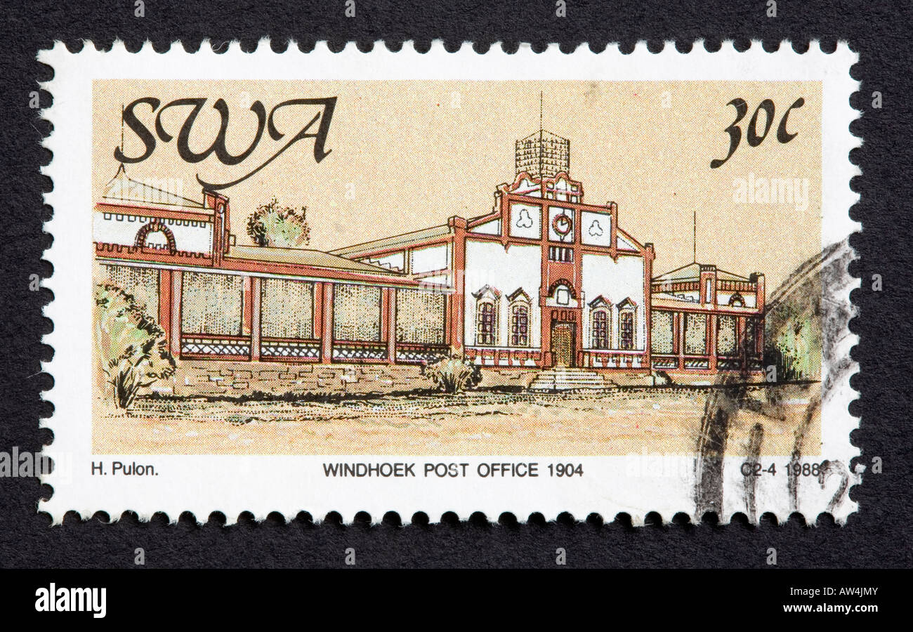 South west africa postage stamp hi-res stock photography and images - Alamy