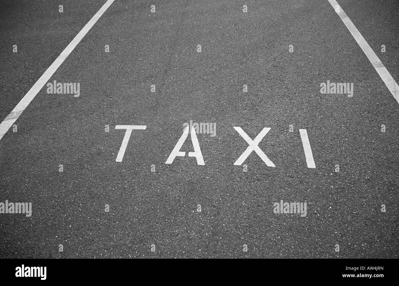 Empty taxi cab Black and White Stock Photos & Images - Alamy
