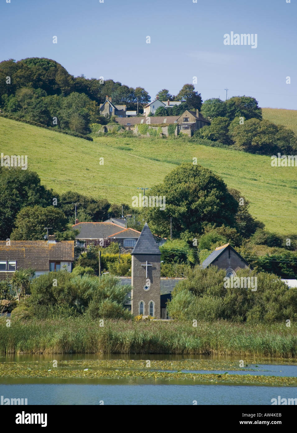 england the south west DEVON slapton ley slapton sands site of D-day ...