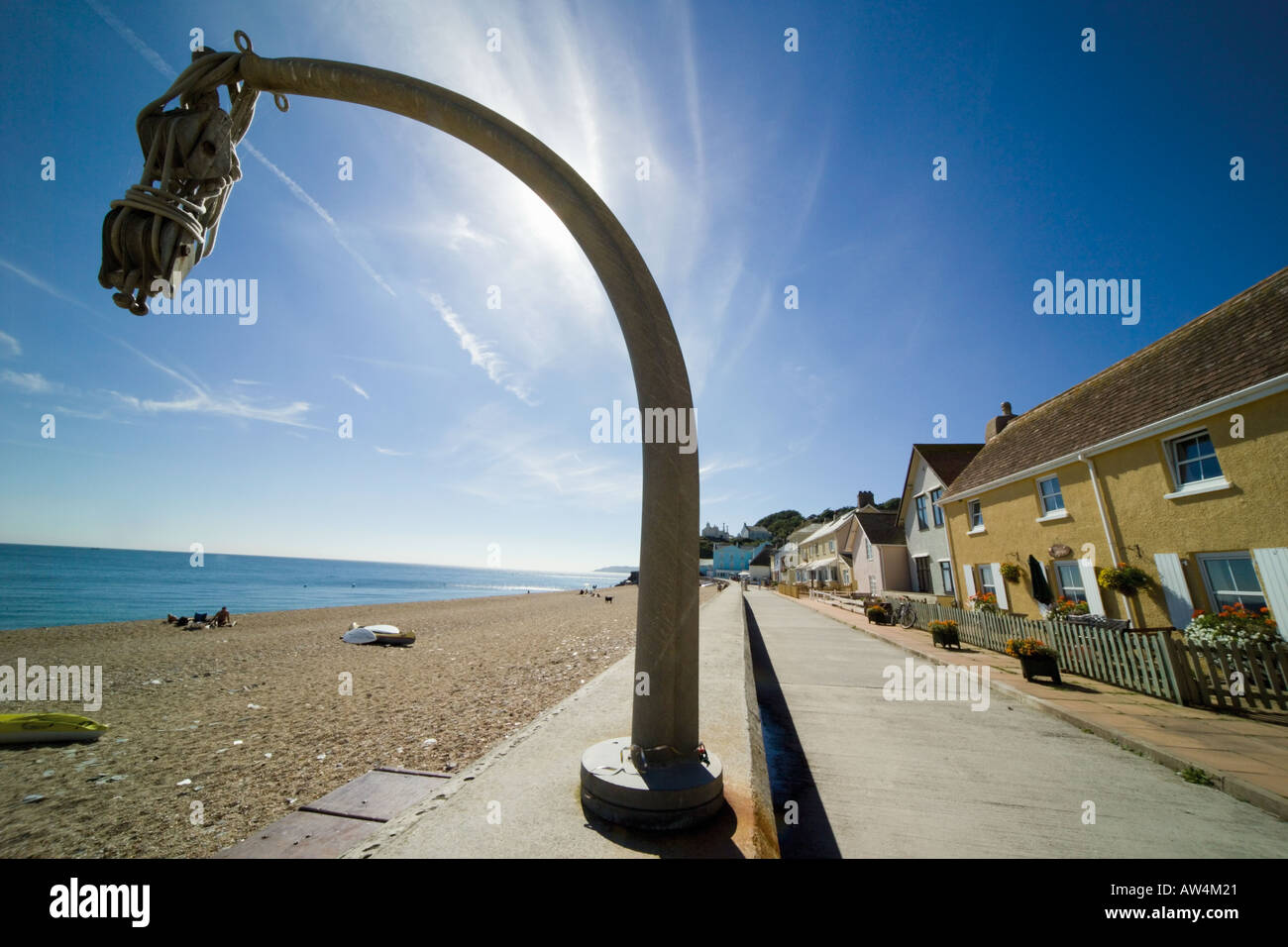 england the south west DEVON slapton ley slapton sands site of D-day ...