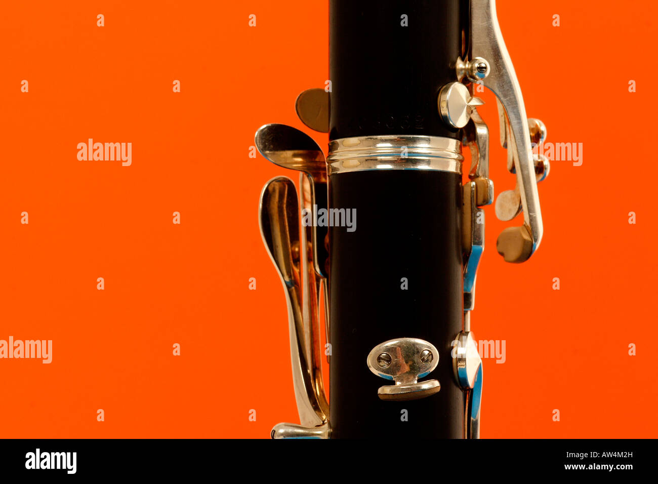 close up detail of a woodwind clarinet Stock Photo - Alamy