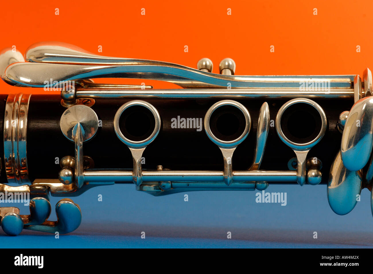 close up detail of a woodwind clarinet Stock Photo - Alamy